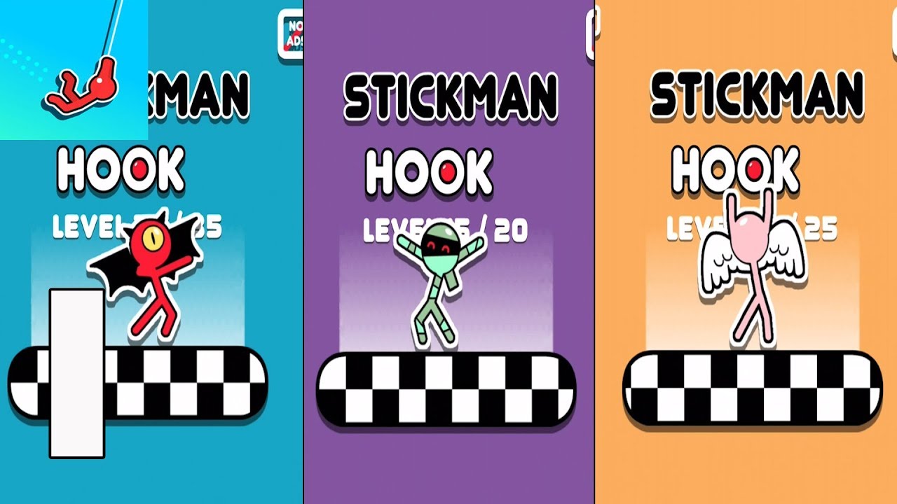 Stickman Hook - House Of Hazards